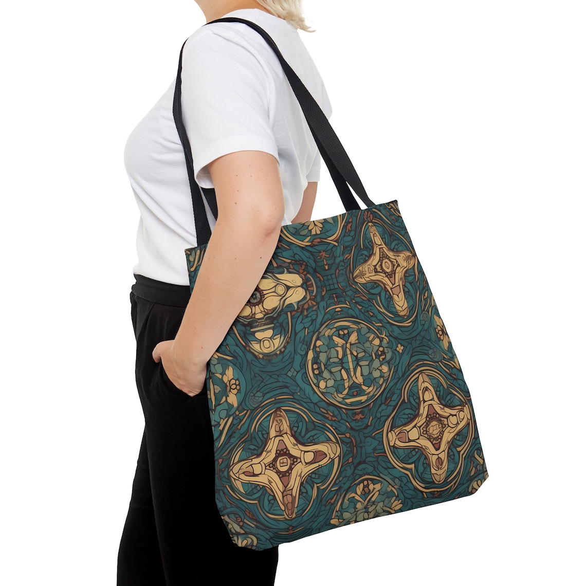 Christian Symbolism-inspired Tote Bag for Spiritual Souls - Etsy