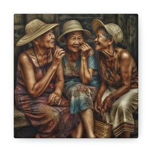 Capture the Essence of Chismosa Culture: Wall Art Depicting - Etsy