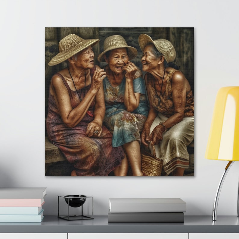 Capture the Essence of Chismosa Culture: Wall Art Depicting - Etsy