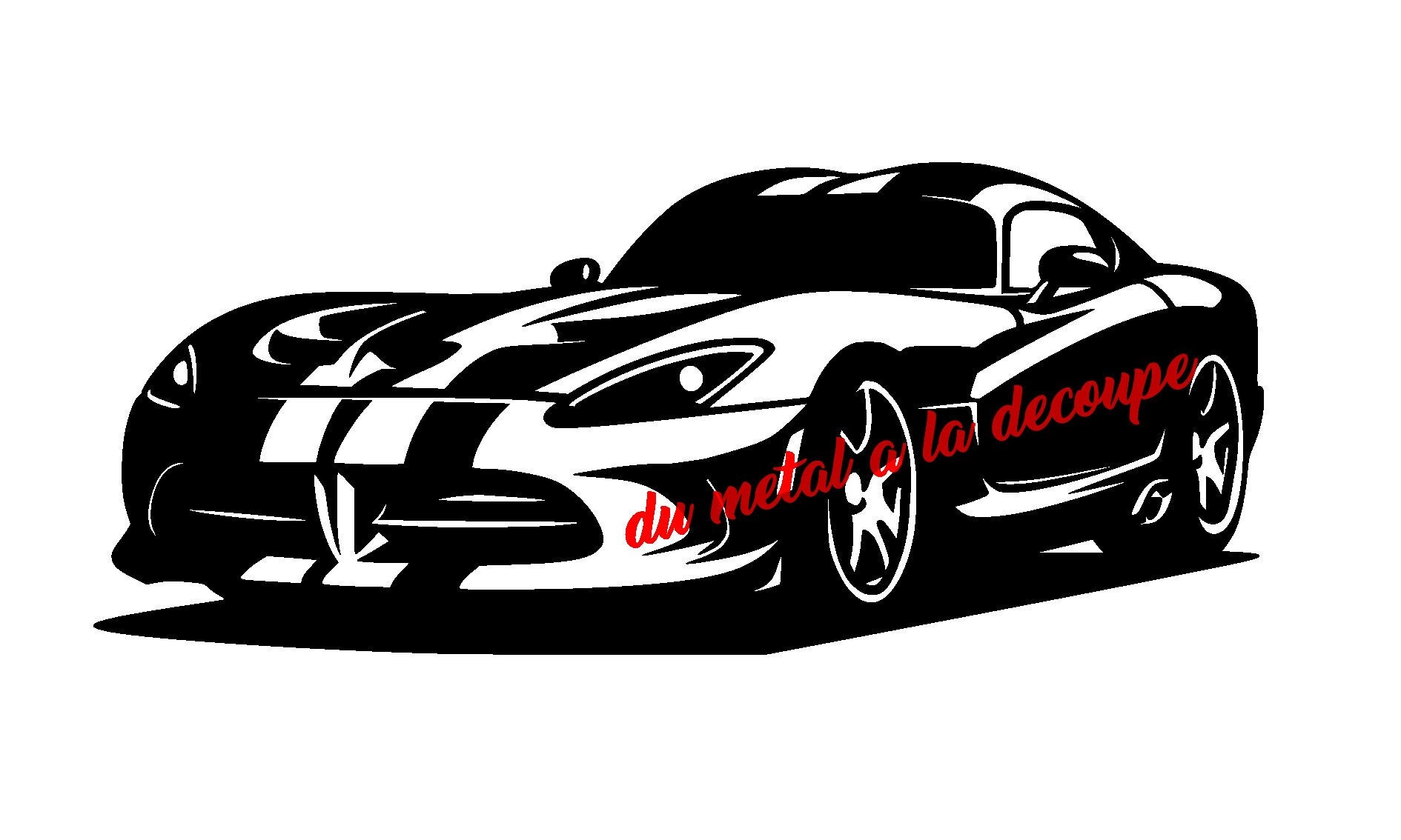 Doge Viper Car SVG PNG DXF Laser and Plasma Cut Files Silhouette - Etsy