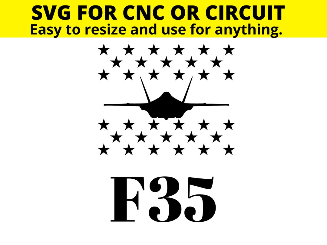 F-35 in the Union for American Flag SVG . Use for Inventables - Etsy ...