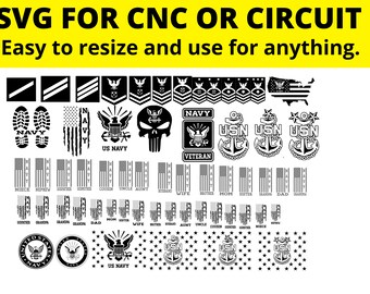 Navy Svg - Etsy