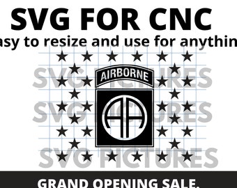 Airborne Logo Svg - Etsy