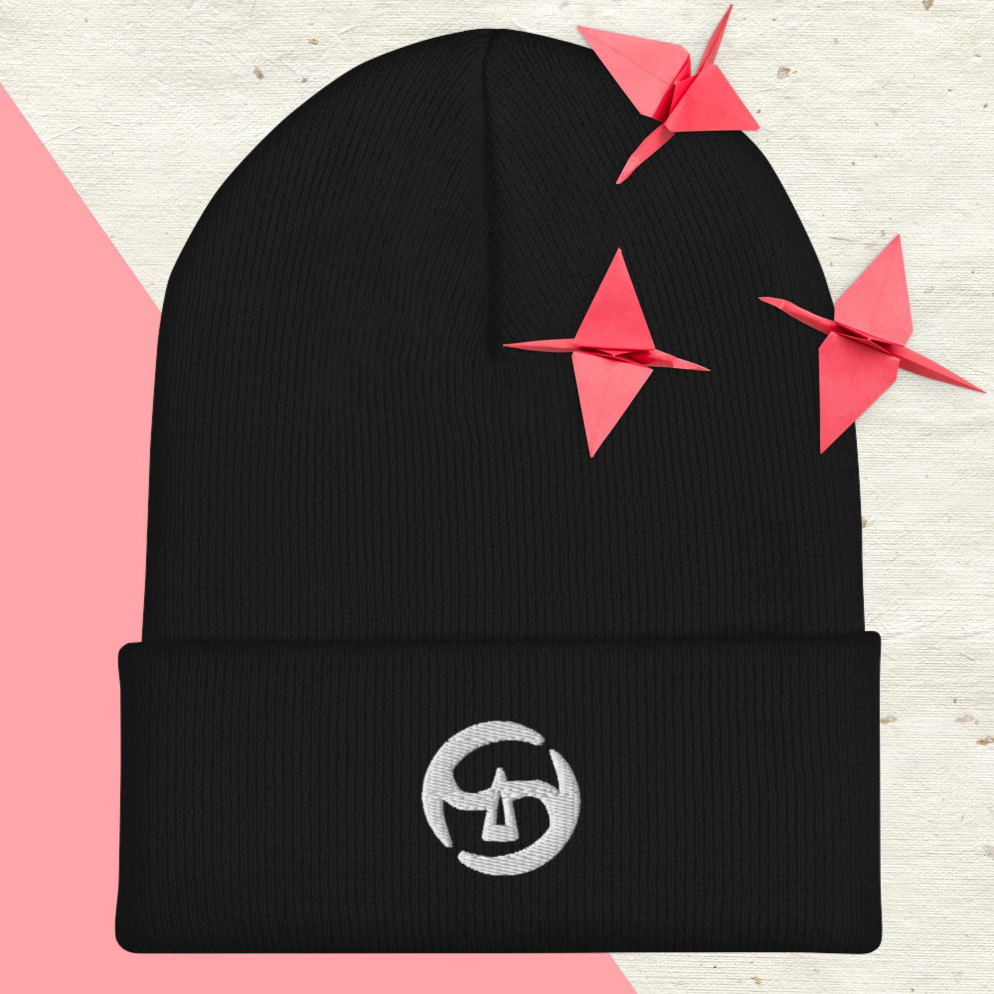 Samurai's Edge: Ffxiv-inspired Cuffed Beanie for the Battle-ready Gamer ...