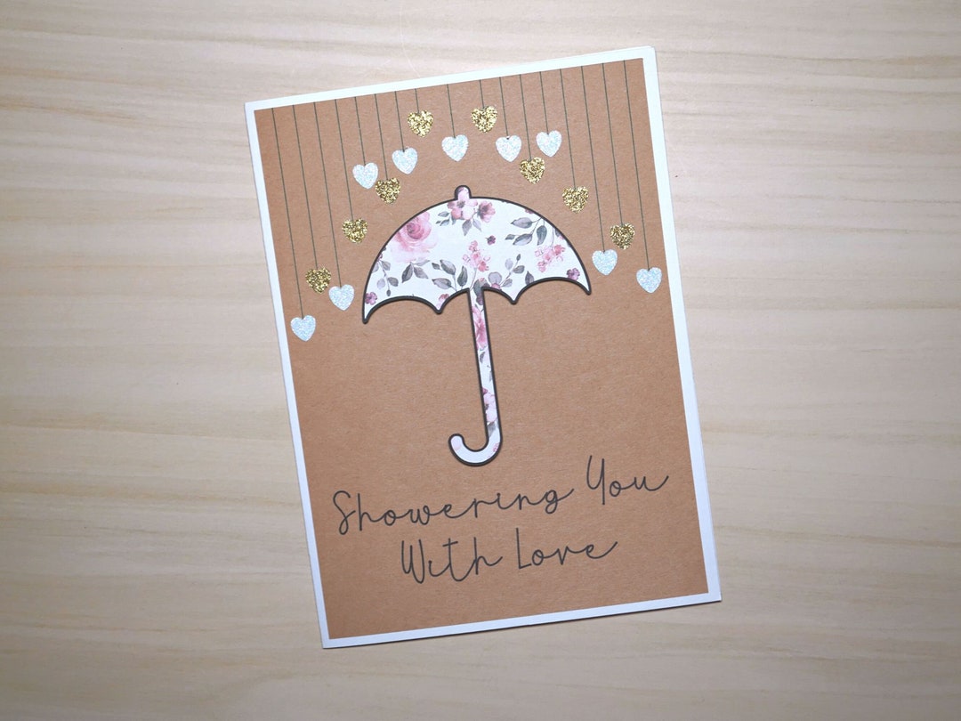 Bridal Shower Card, Handmade Bridal Shower Card, Card for the Bride-to ...