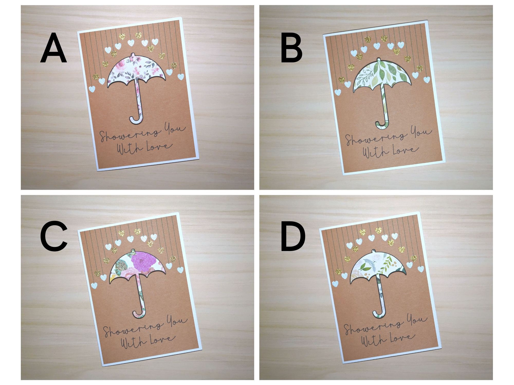 Bridal Shower Card, Handmade Bridal Shower Card, Card for the Bride-to ...