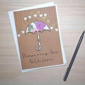 Bridal Shower Card, Handmade Bridal Shower Card, Card for the Bride-to ...