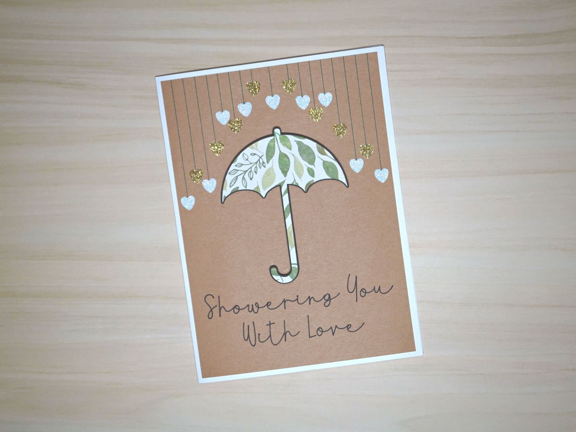 Bridal Shower Card, Handmade Bridal Shower Card, Card for the Bride-to ...