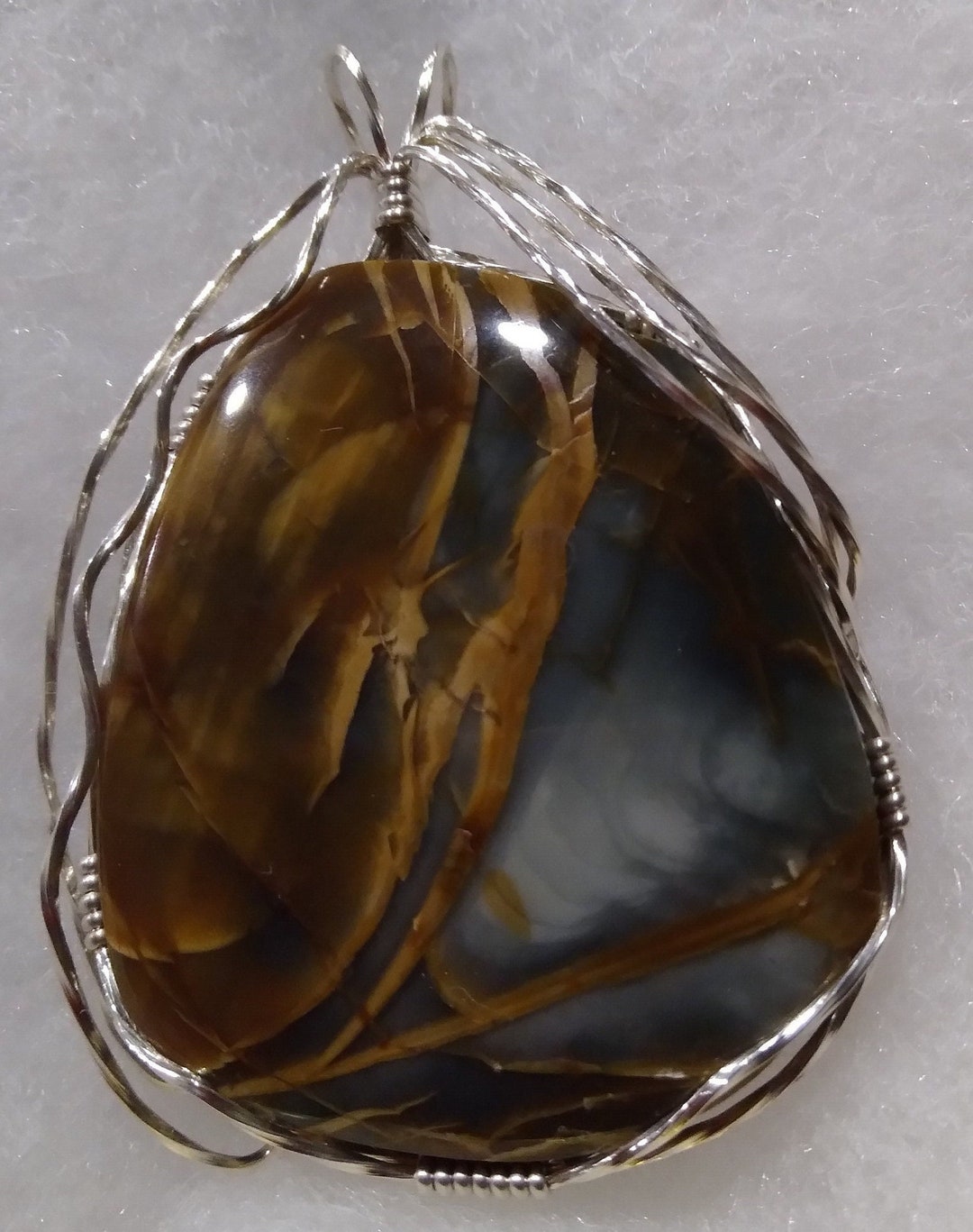 Stunning Morrisonite Pendant, 58x40mm - Etsy