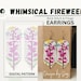 Fireweed Earring Pattern, Miyuki Round Pattern, PDF Downloadable ...