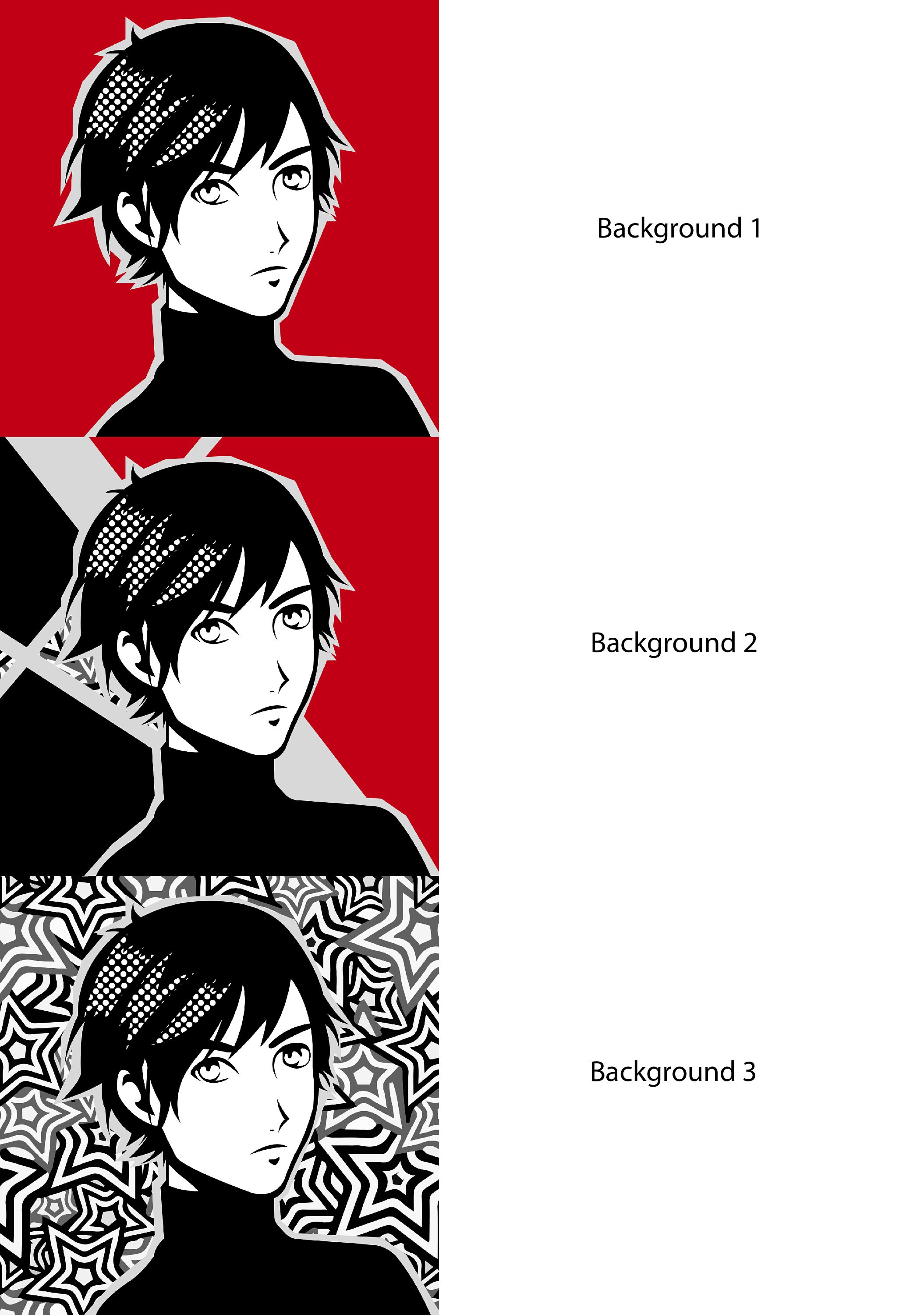 Custom Persona 5 Confidant Portrait - Etsy