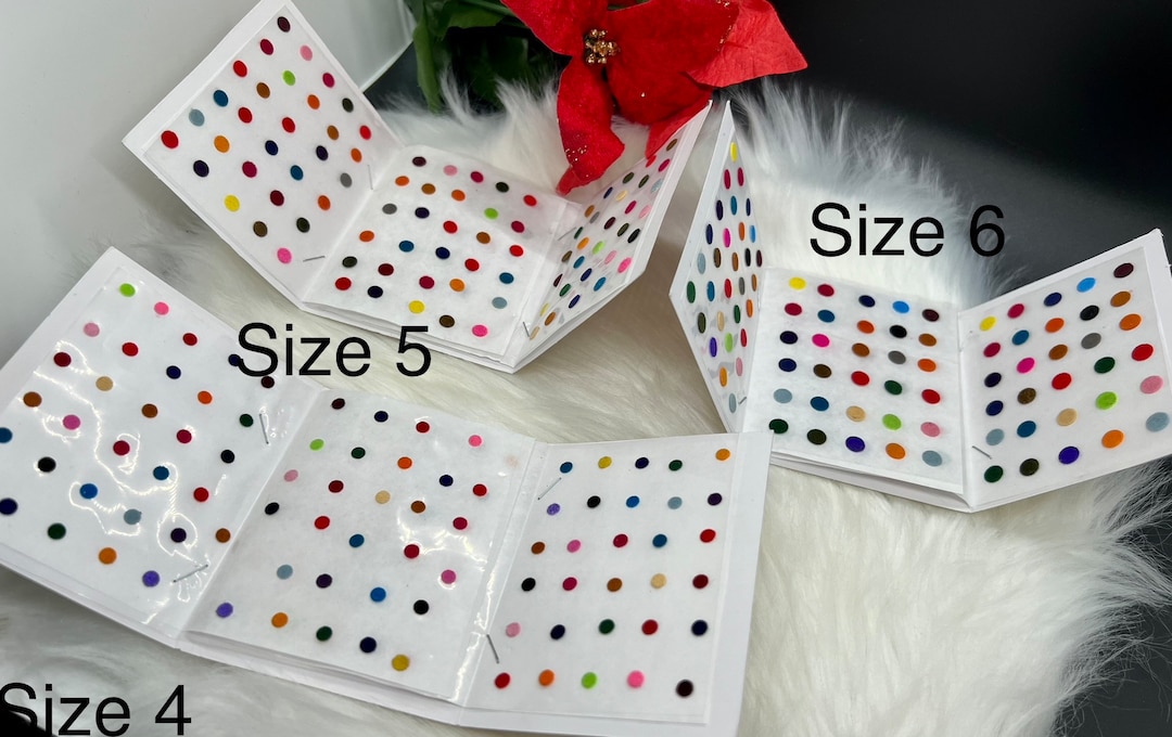 Beautiful High Quality Multi Bindi Booklet| Multi Color Bindi | Total ...