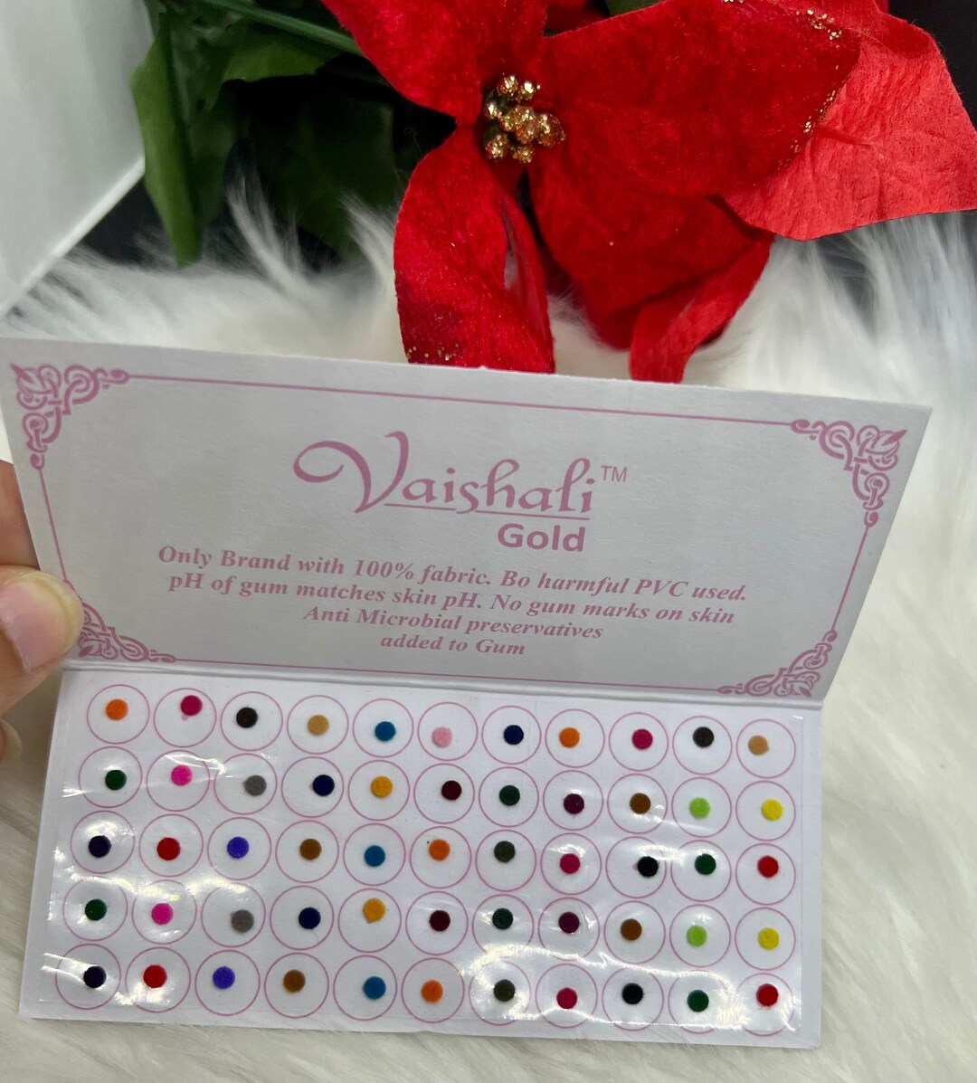 Small Multi Colored Bindi Booklet| Multi Color Bindi | Total of 55 ...
