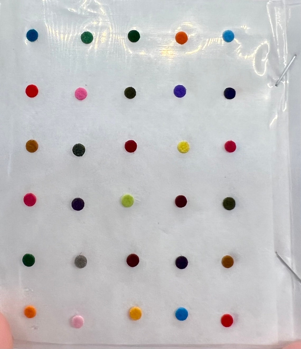Beautiful High Quality Mini Multi Bindi Booklet| Multi Color Bindi ...