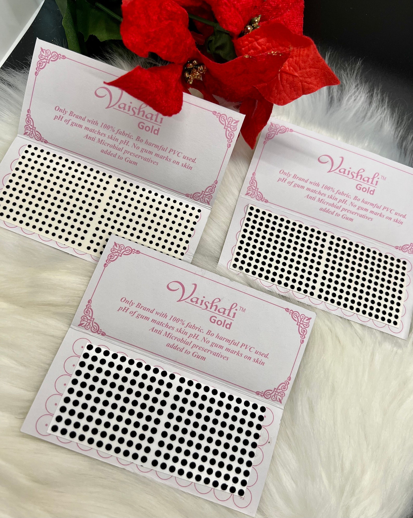 Mini Black Bindi Booklet| Mini Black Color Bindi|3 Different Sizes in ...