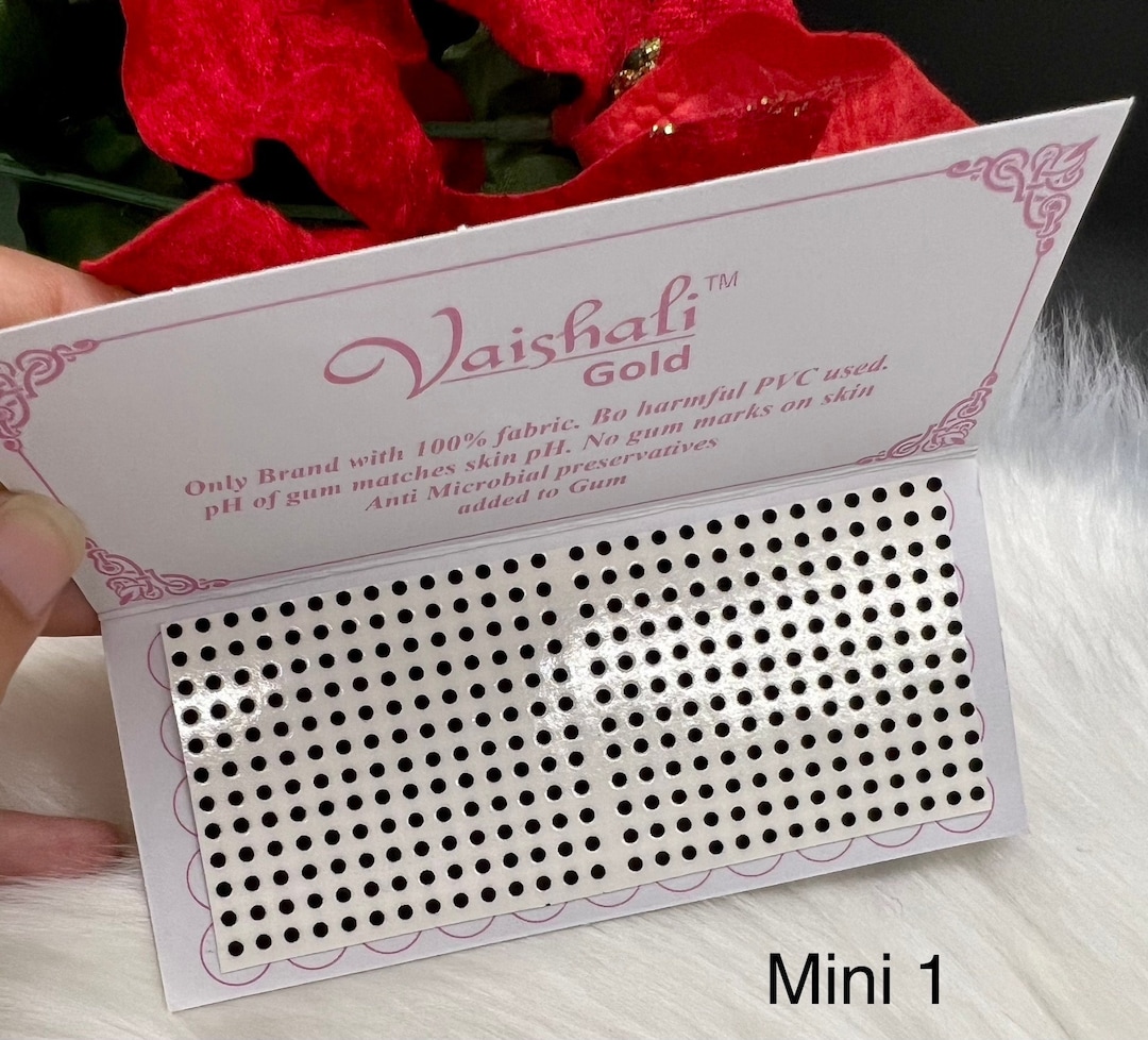 Mini Black Bindi Booklet| Mini Black Color Bindi|3 Different Sizes in ...