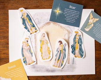 Christmas Story Scripture Cards - Etsy