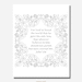 Floral Scripture Coloring Page, Printable Scripture Coloring Page ...