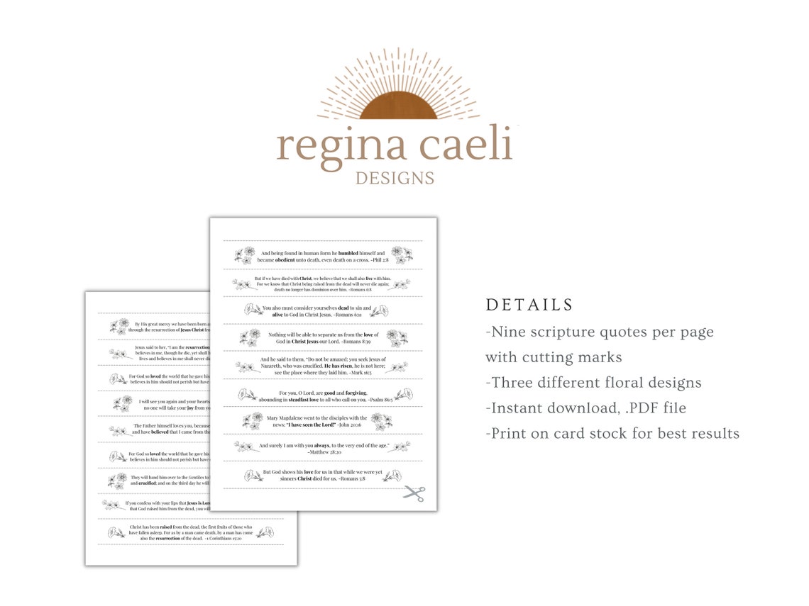 Printable Scripture Easter Egg Fillers, Printable Easter Basket Fillers ...