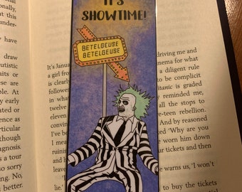 Beetlejuice Bookmark | Etsy