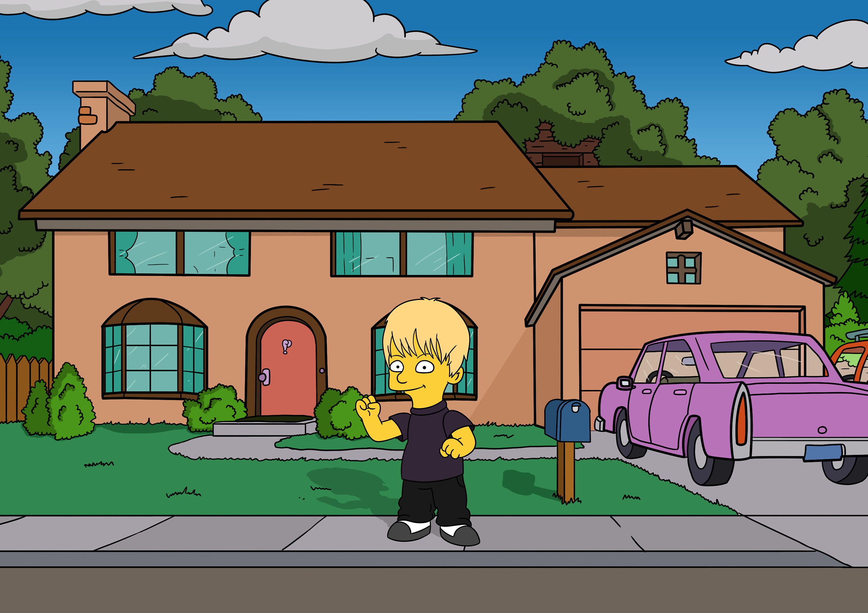 Simpsons Portrait | Simpsons Family Portrait | Simpsons Caricature ...