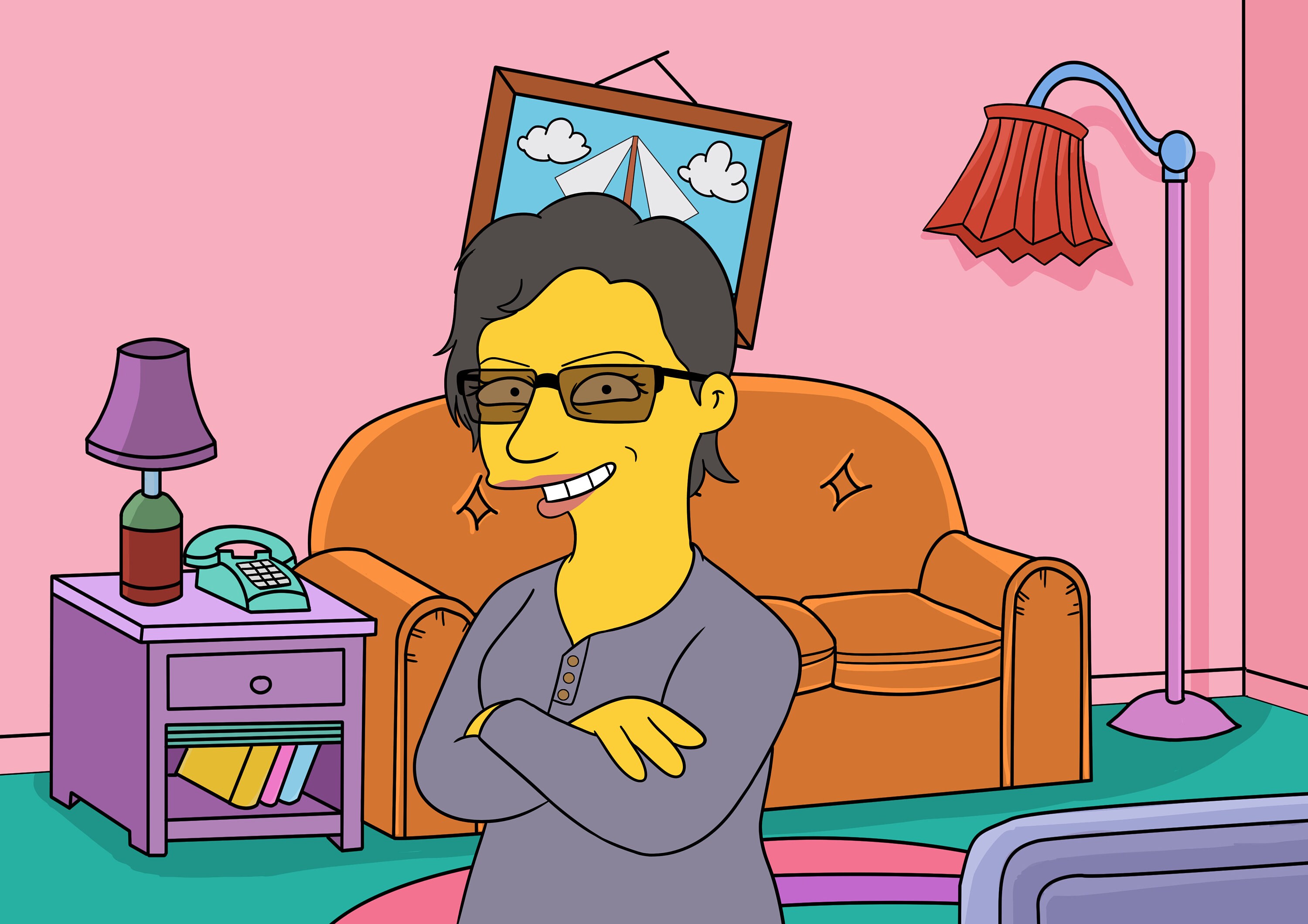 Simpsons Portrait | Simpsons Family Portrait | Simpsons Caricature ...