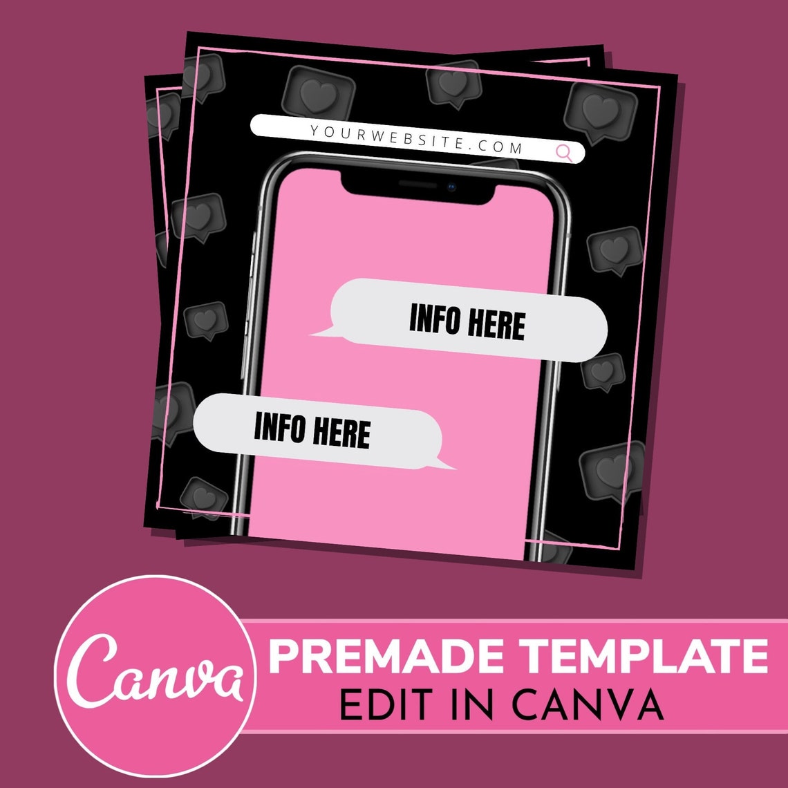 Diy Flyer Text Message Flyer Social Media Flyer - Etsy