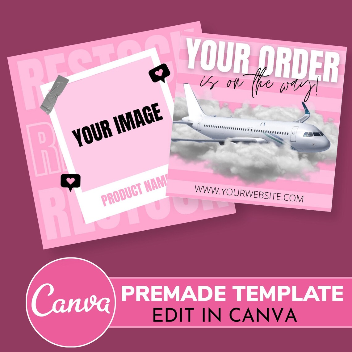 4 Instagram Flyers, Instagram Flyers, Instagram Content, DIY Flyer ...