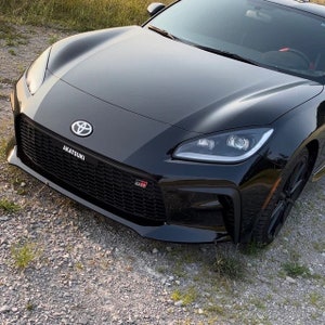 Customizable GR86 Text Logo License Plate Delete Decal Sticker for 2022 ...