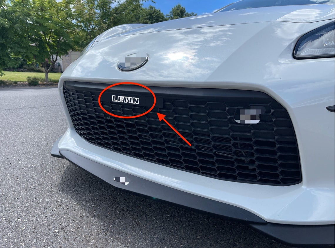 GR86 Initial D AE86 JDM Inspired Levin Decal License Plate - Etsy