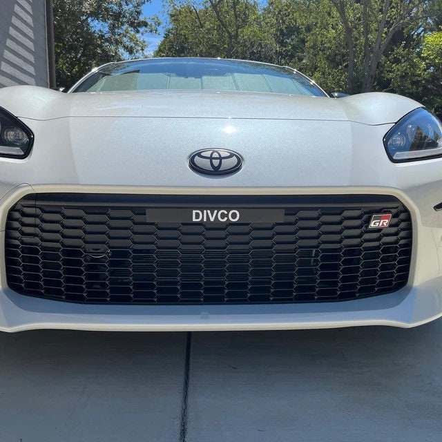 Customizable GR86 Text Logo License Plate Delete Decal Sticker for 2022 ...