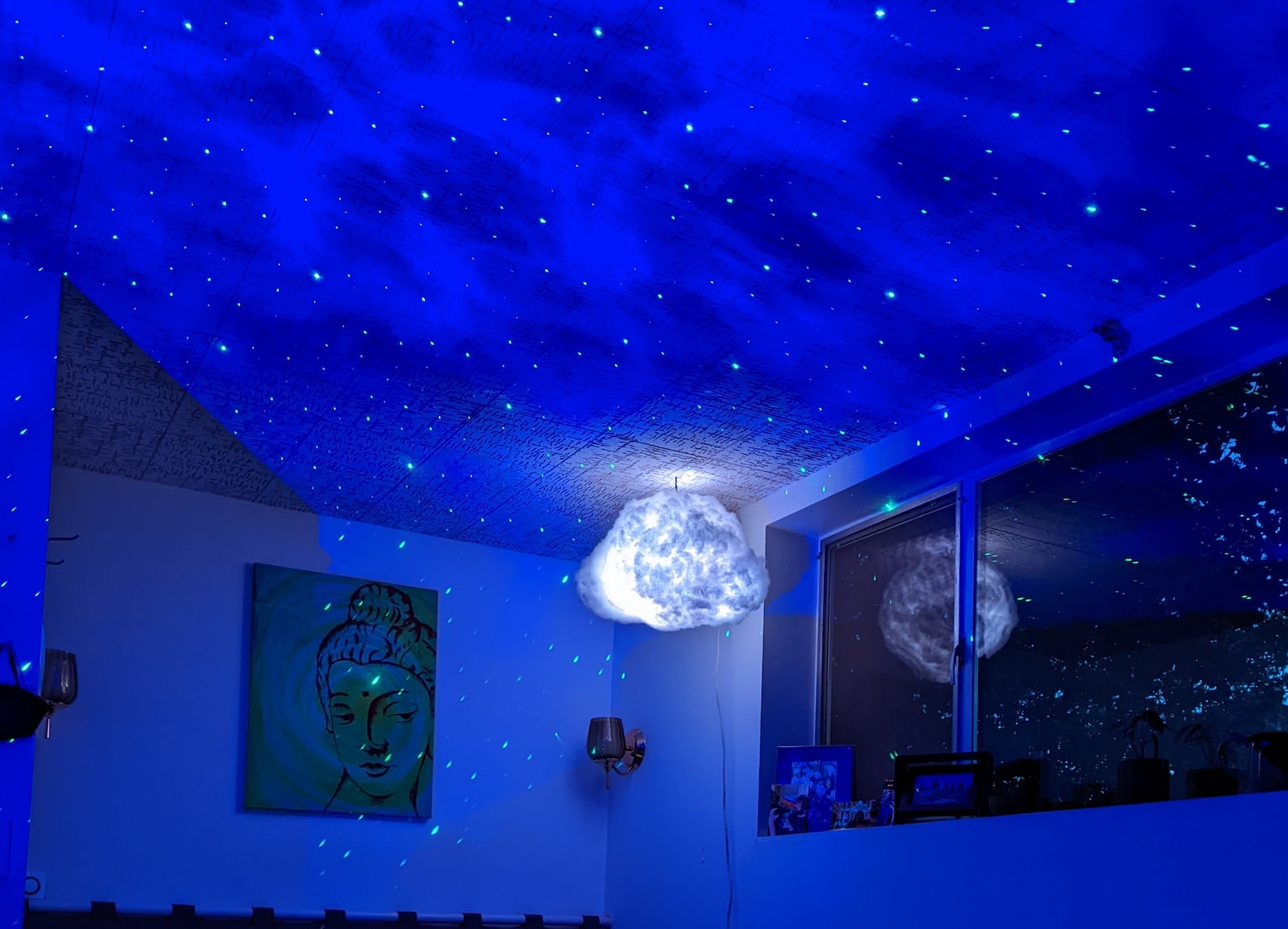 Cloud Night Light: Hanging or Table Lamp - Etsy