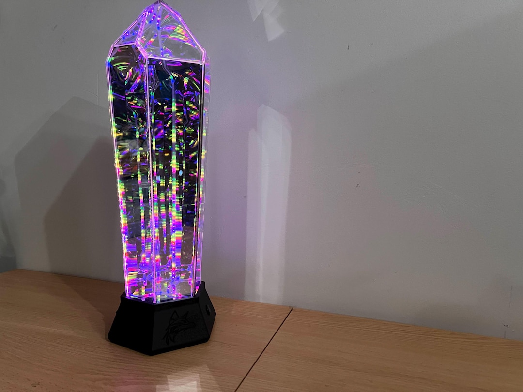 Portable Infinity Crystal - USB-C Rechargable - Etsy