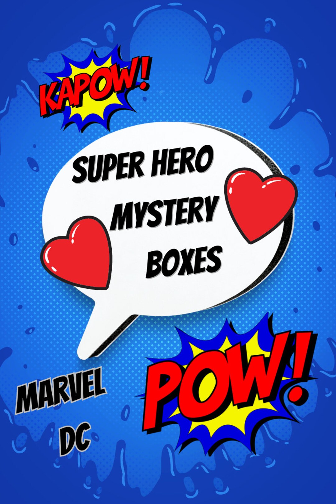 Superhero Mystery Box / Customizable & Personalized - Etsy