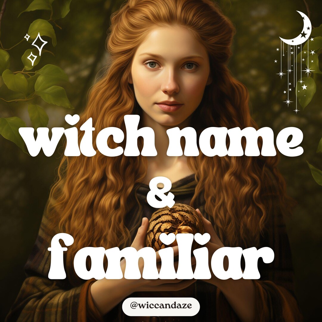 Witch Reading Discover Your Witch Name Reading Which Familiar is ...