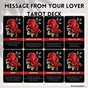 Oracle Cards Messages From Your Lover, Spill the Tea Tarot, Clarity ...