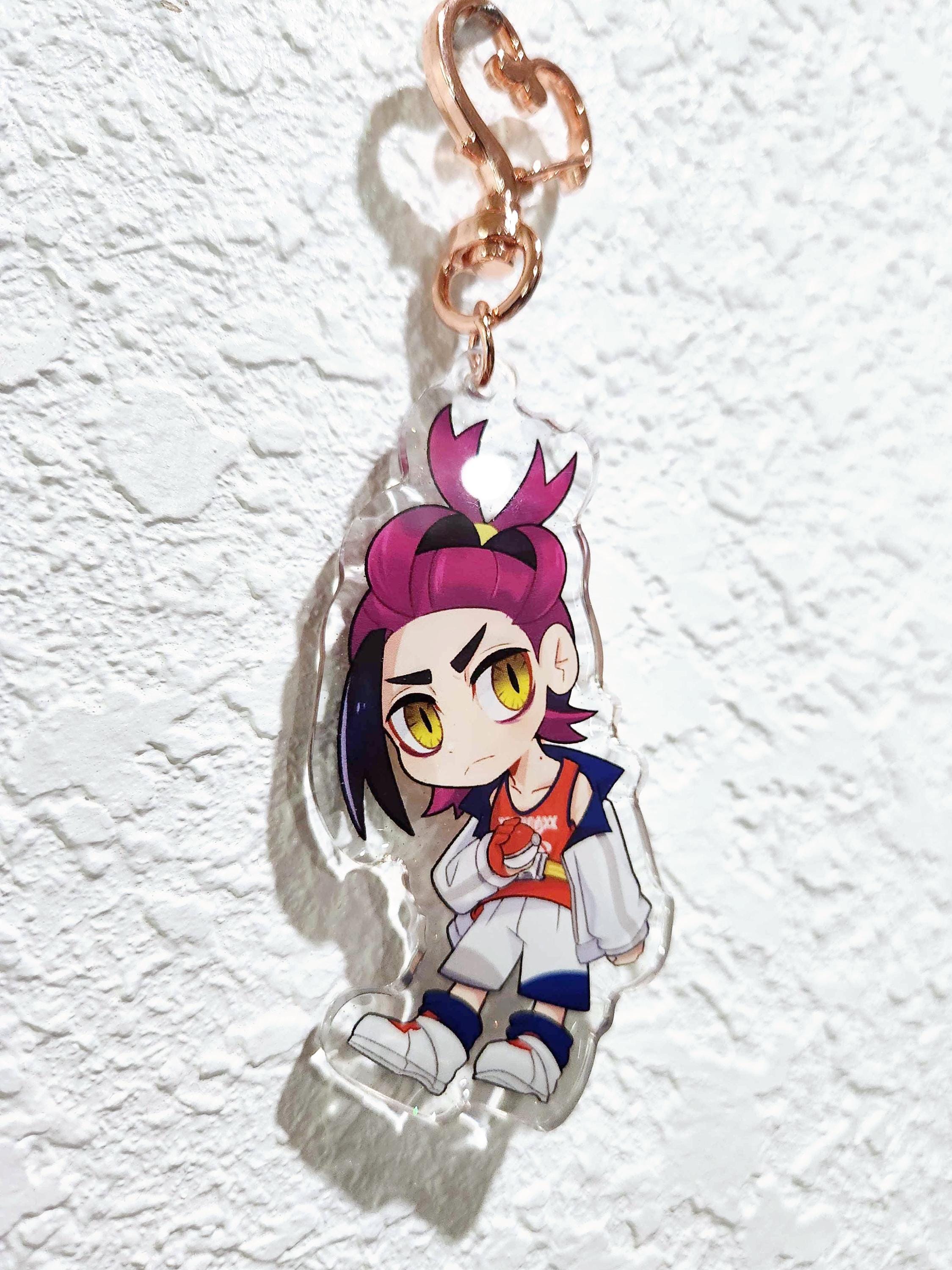 Kieran (indigo Disk) Keychain - Etsy