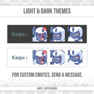 Absol Emote Set - Etsy