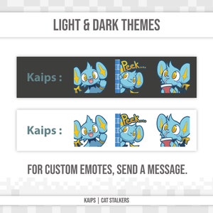 Shinx Emote Set - Etsy