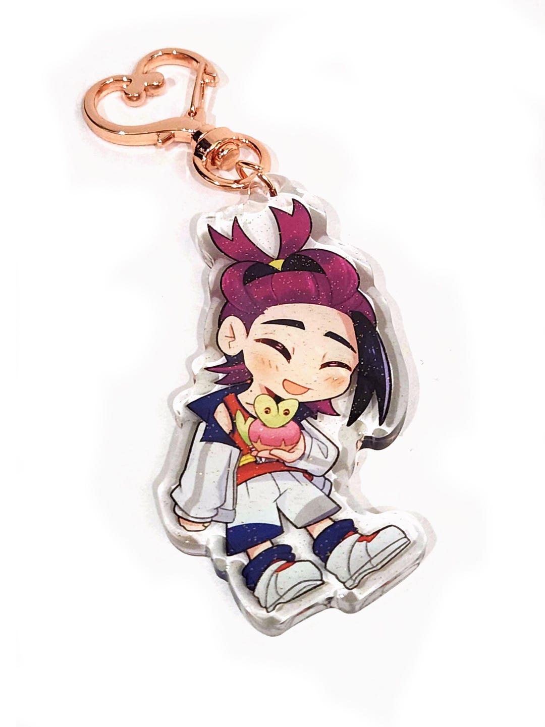 Kieran (indigo Disk) Keychain - Etsy