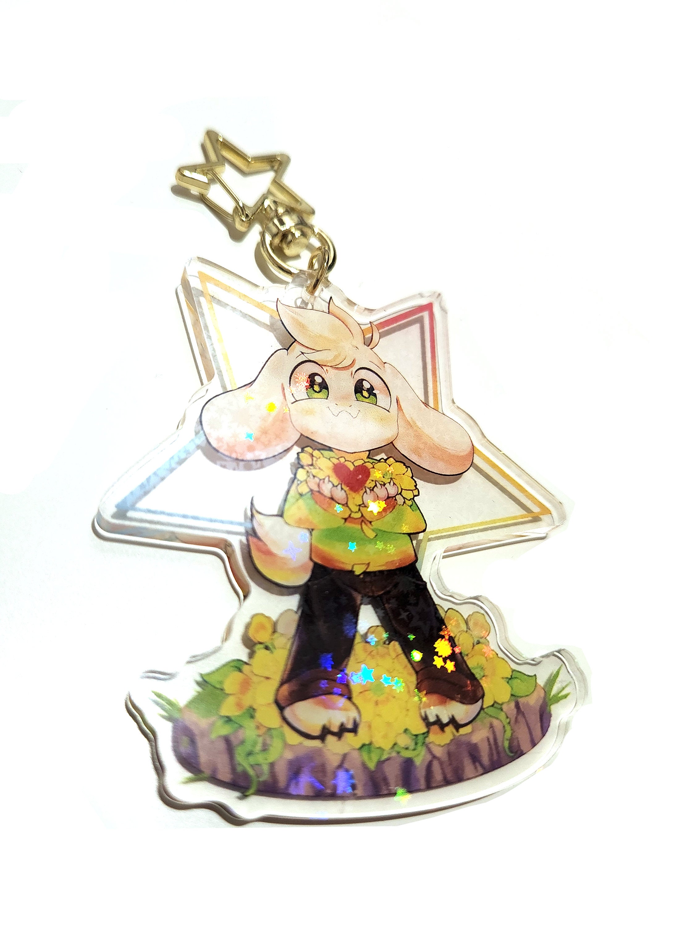 Asriel Keychain - Etsy