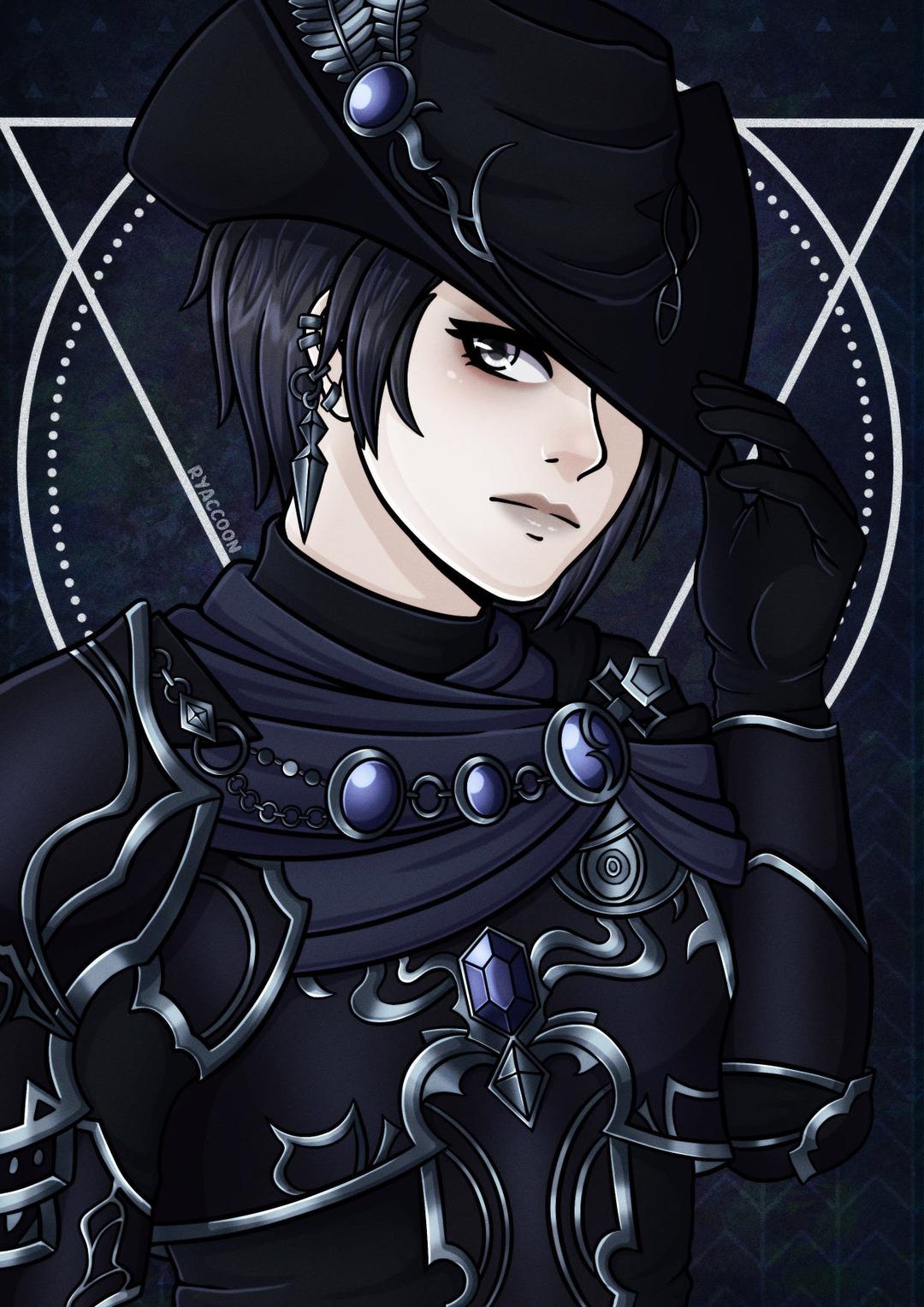 Zero FFXIV Fan Art Print: Final Fantasy XIV Endwalker - Etsy