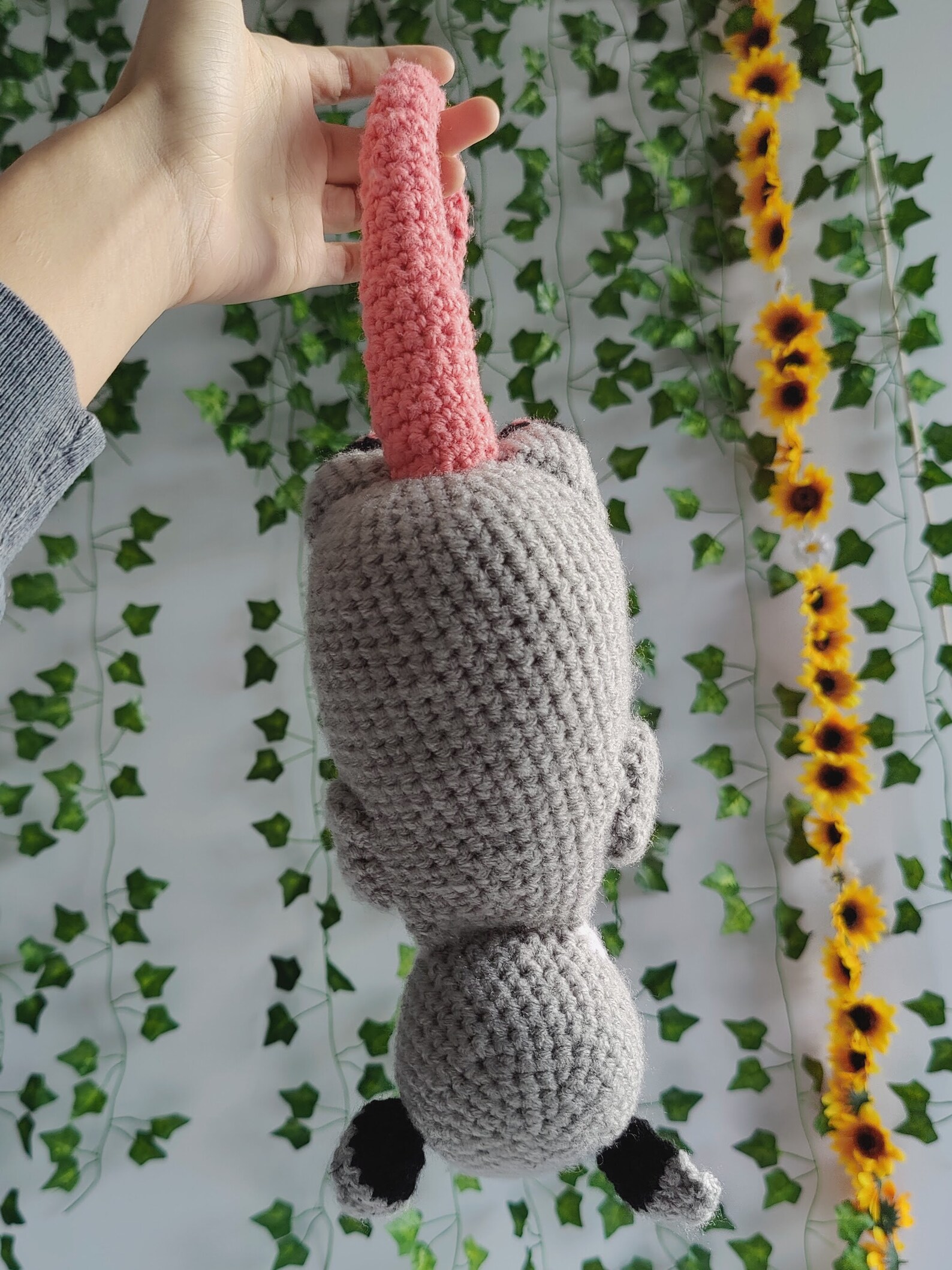 Henry the Hanging Opossum PDF Crochet Pattern Possum Weird DIY ...