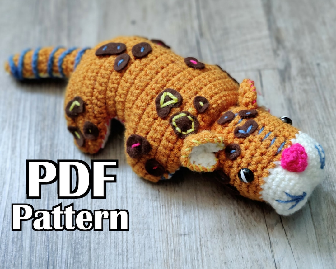 Encanto Toy Jaguar Crochet PDF Pattern | Mirabel's Gift to Antonio | It ...