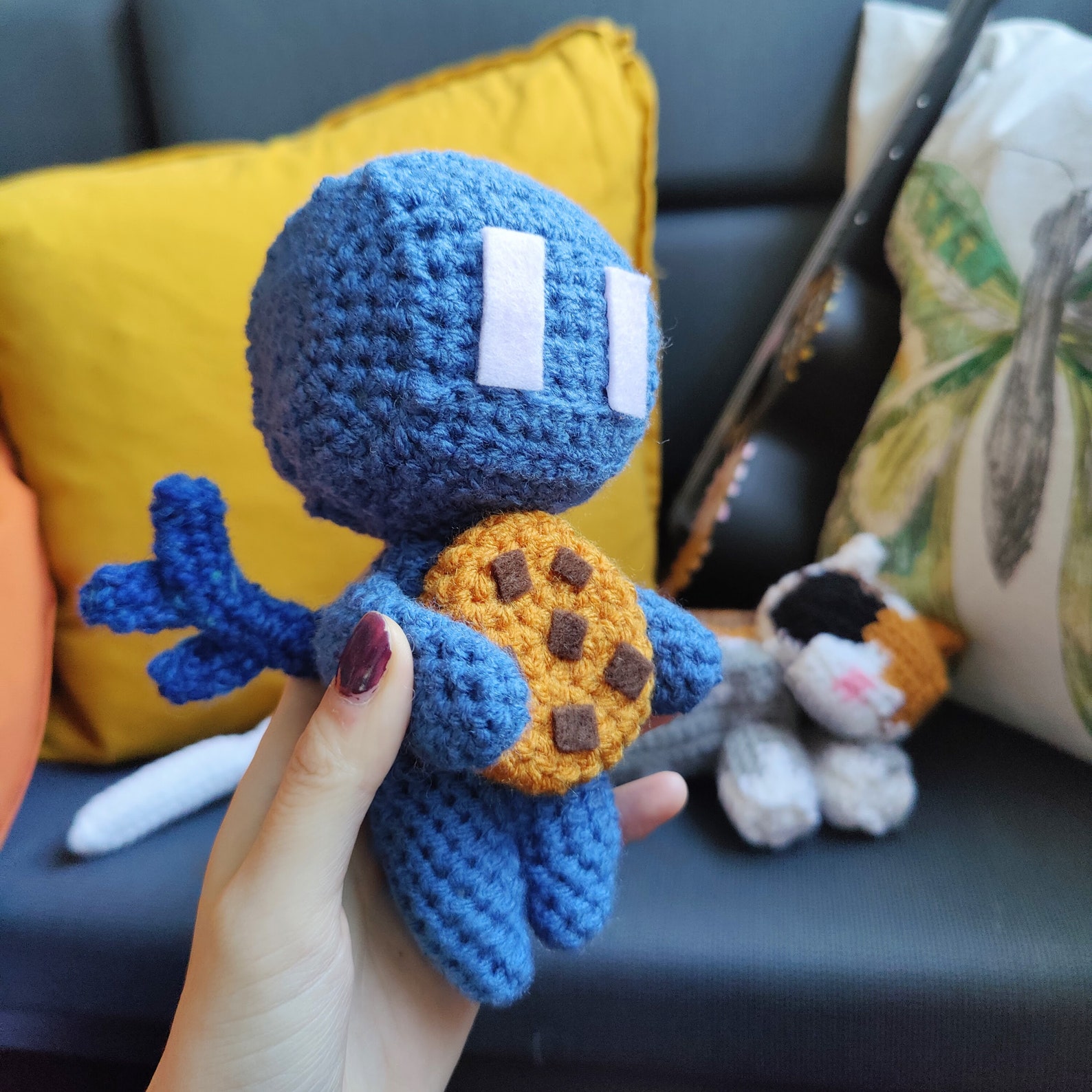 Minecraft Allay and Cookie PDF Crochet Pattern Mob Vote 2021 - Etsy