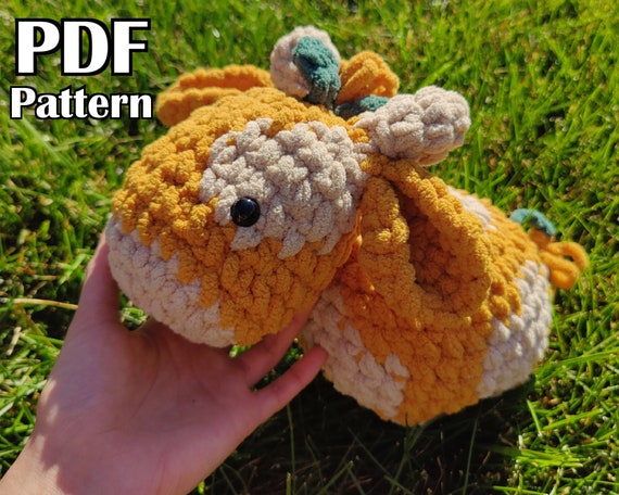 Molly the Moobloom Crochet Pattern PDF Minecraft Mob Vote | Etsy