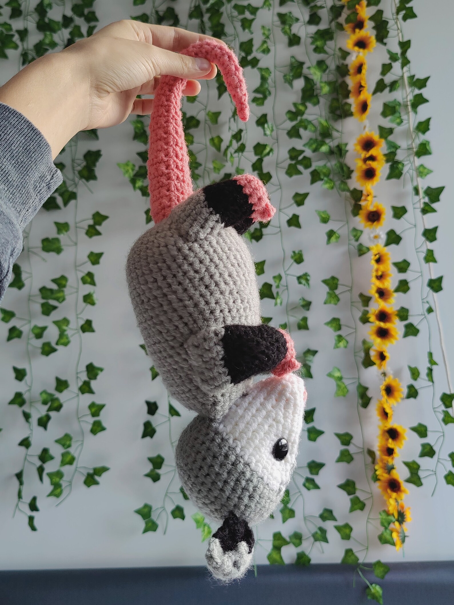 Henry the Hanging Opossum PDF Crochet Pattern Possum Weird DIY ...