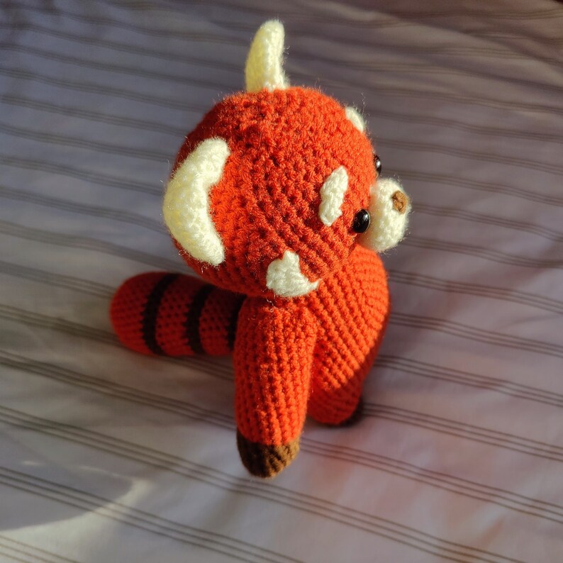 Red Panda PDF Crochet Pattern Inspired by Turning Red Cute - Etsy
