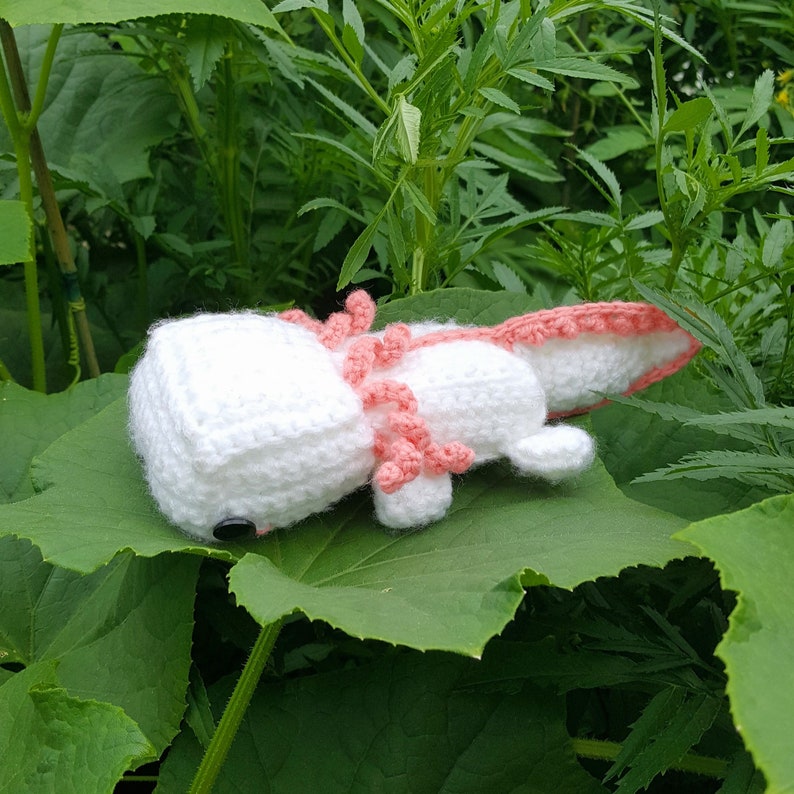 Minecraft Axolotl PDF Crochet Pattern Beginner Friendly | Etsy