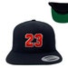 23 Red Snapback Hat - Etsy